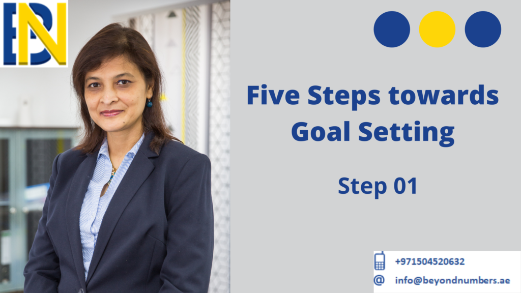 Five Steps towards Goal Setting - Step One - Beyond Numbers